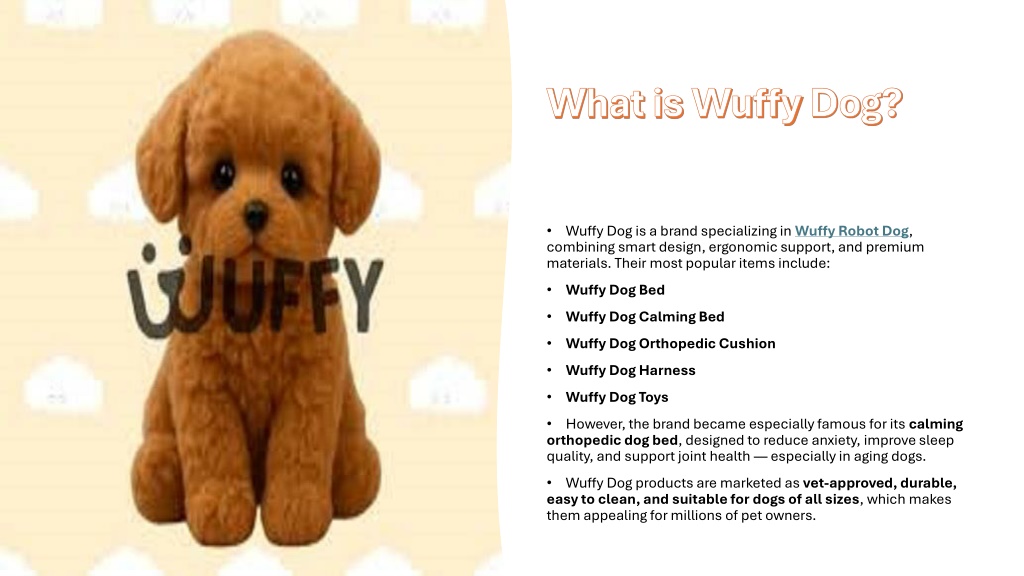 PPT - Wuffy Robot Dog Is the Perfect Interactive Pet for Modern Kids ...