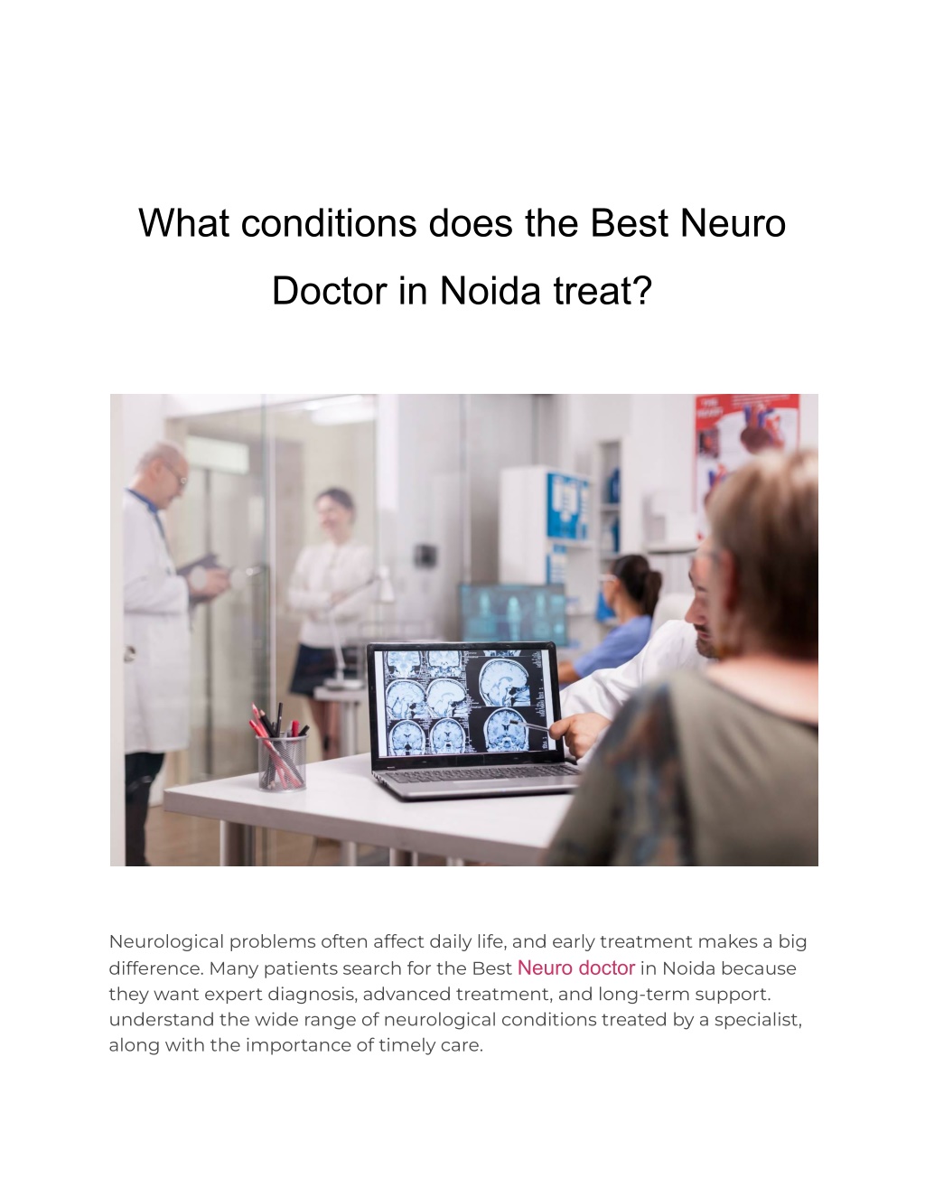 PPT - Best Neuro Doctor in Noida PowerPoint Presentation, free download ...
