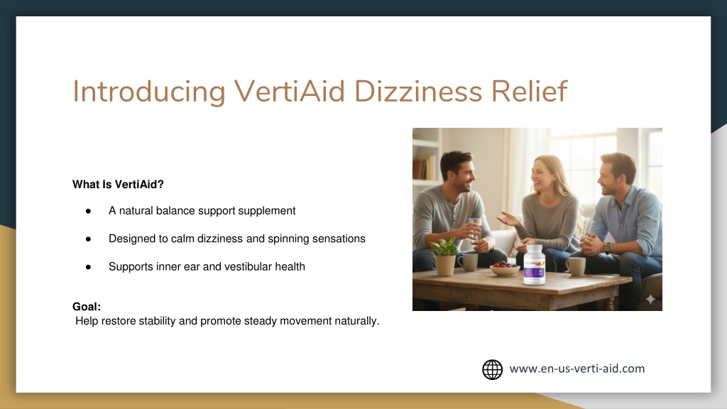 PPT - VertiAid Dizziness Relief PowerPoint Presentation, free download ...