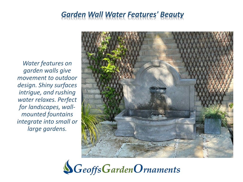 PPT - Enhance Outdoor Spaces with Garden and Wall Water Features ...