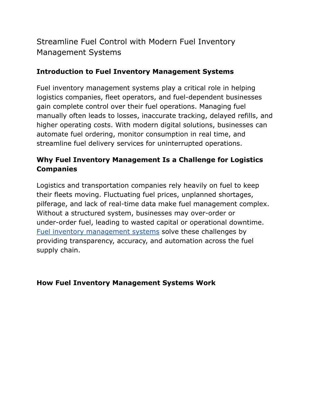 PPT - Streamline Fuel Control with Modern Fuel Inventory Management ...