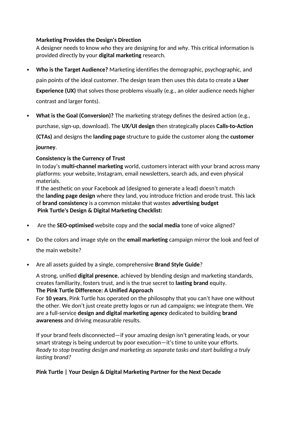 PPT - How Brand Design and Marketing Work Together to Build a Lasting ...