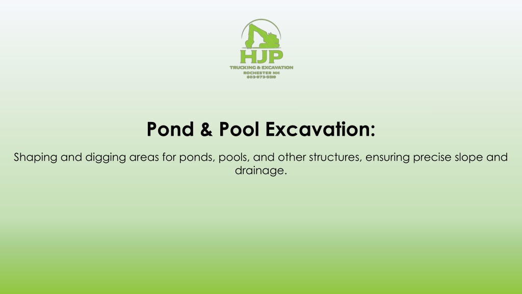 PPT - Excavation Companies: Core Services and What to Expect PowerPoint ...