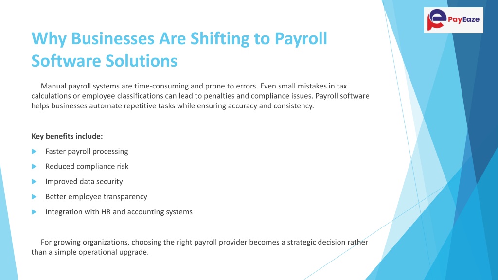 PPT - Which Are the Top Payroll Software Companies in USA for Modern ...