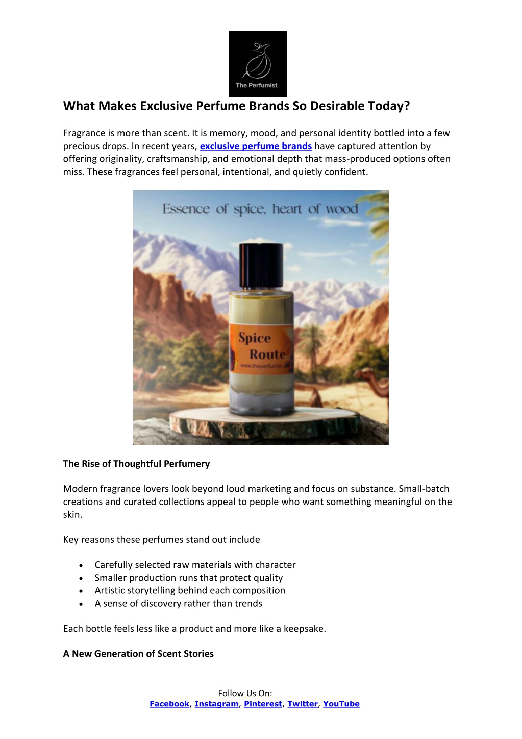 PPT - The Perfumist- Limited Edition Perfume PowerPoint Presentation ...