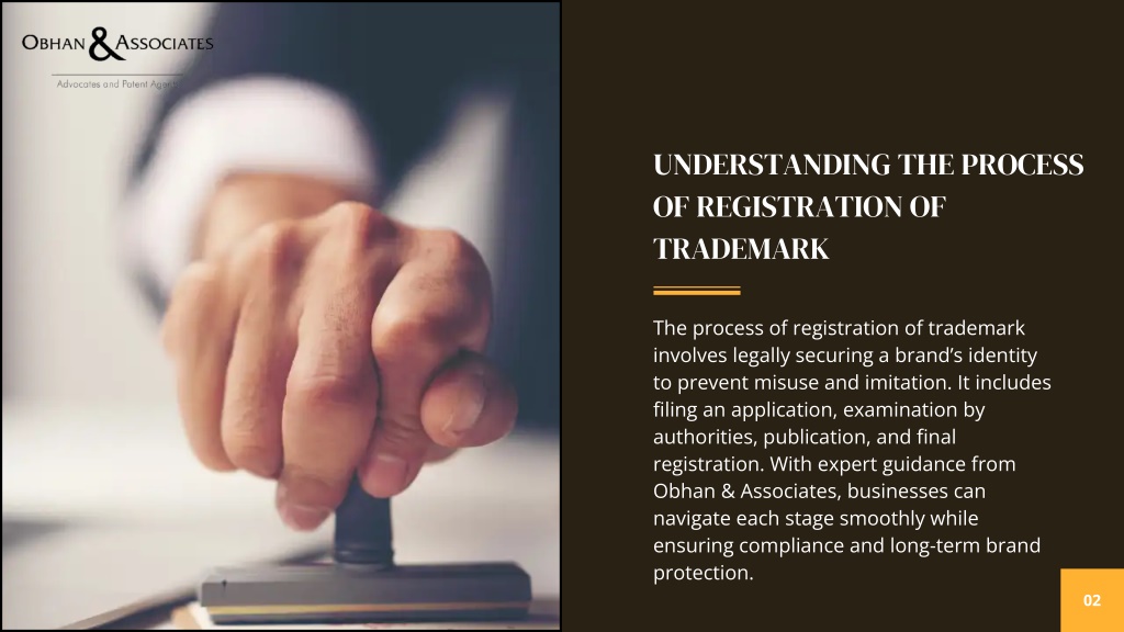 PPT - Step-by-Step Overview of the Process of Registration of Trademark ...