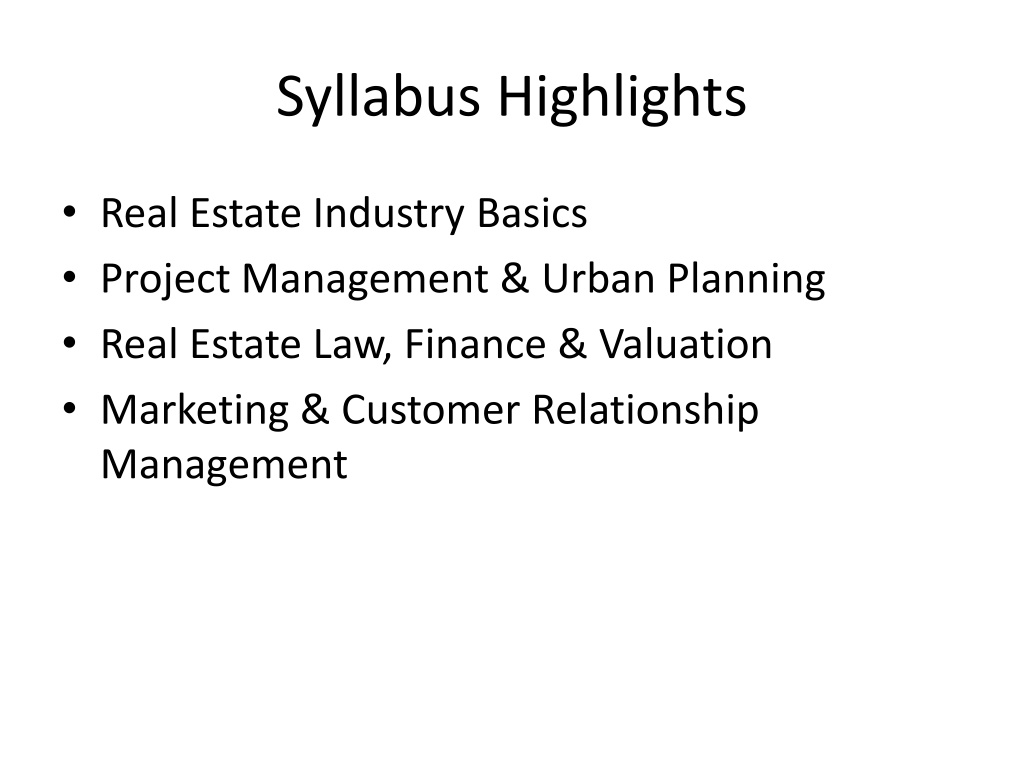 PPT - Ultimate Guide to MBA in Real Estate Management Course 2026 ...