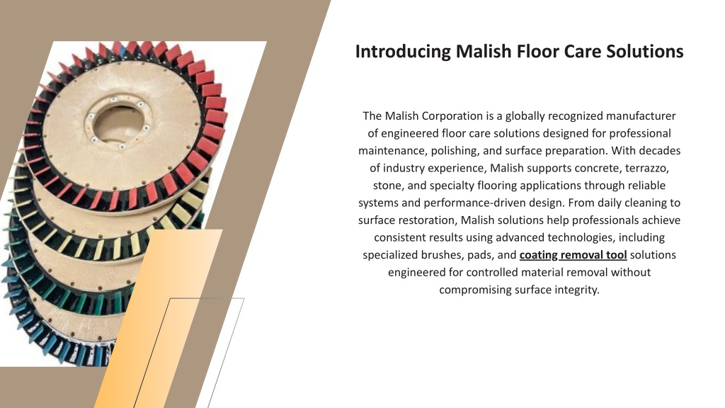 PPT - Advancing Professional Floor Care Solutions - The Malish ...