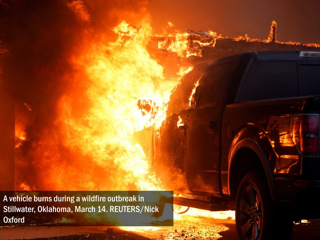 PPT - Raging wildfires rip across Oklahoma PowerPoint Presentation ...