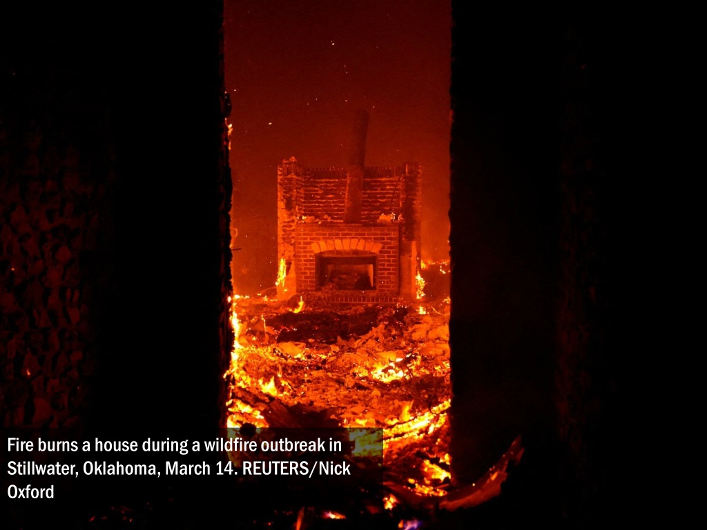 PPT - Raging wildfires rip across Oklahoma PowerPoint Presentation ...