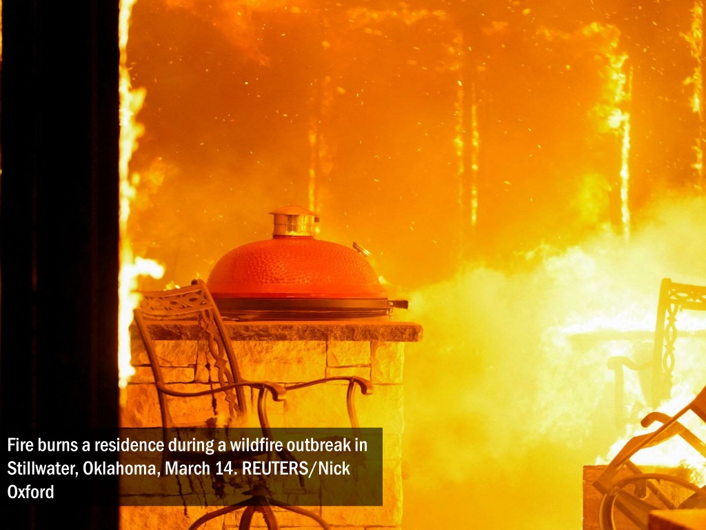 PPT - Raging wildfires rip across Oklahoma PowerPoint Presentation ...