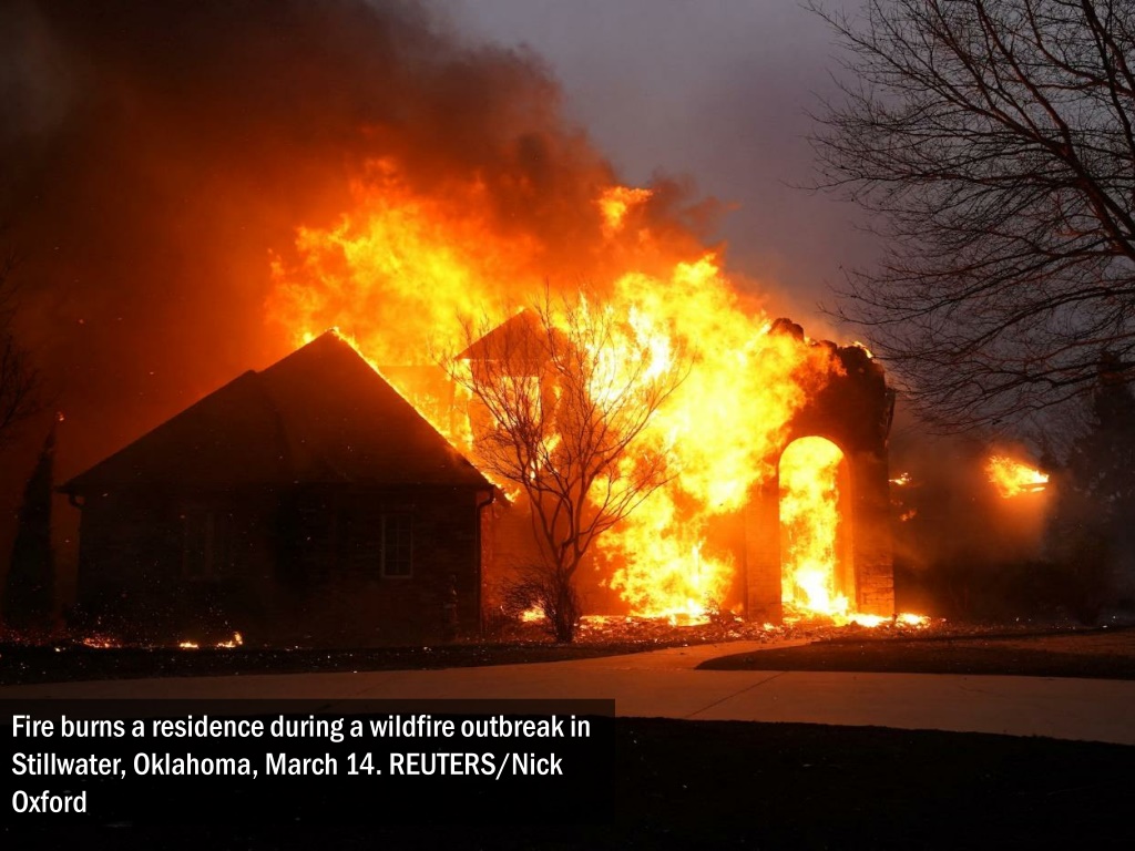 PPT - Raging wildfires rip across Oklahoma PowerPoint Presentation ...
