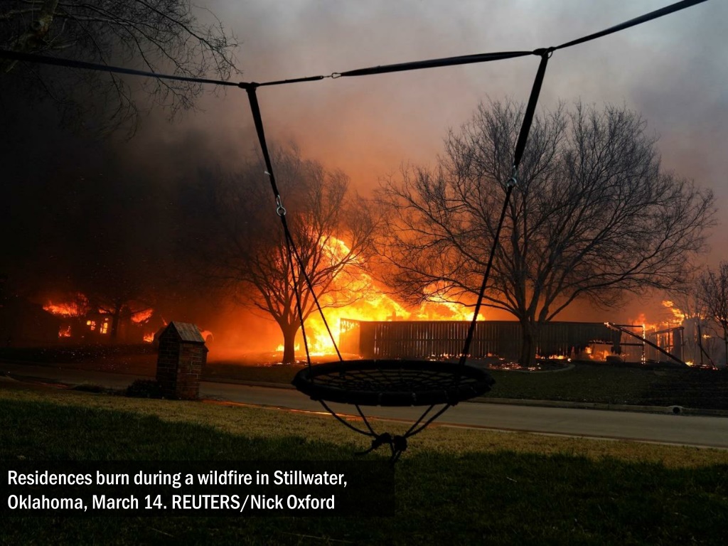 PPT - Raging wildfires rip across Oklahoma PowerPoint Presentation ...