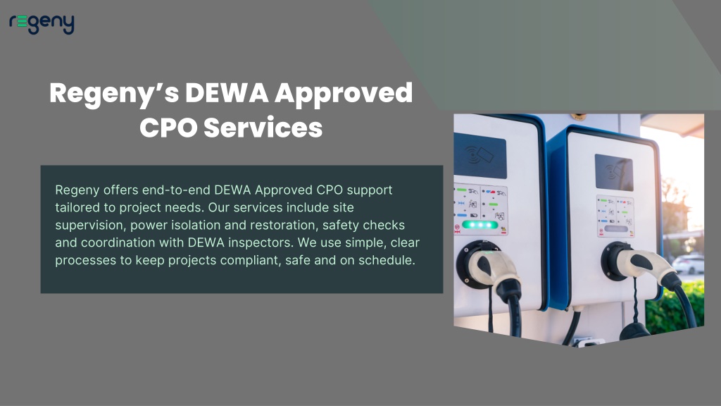 PPT - DEWA Approved CPO Expertise for Safe Projects - Regeny PowerPoint ...