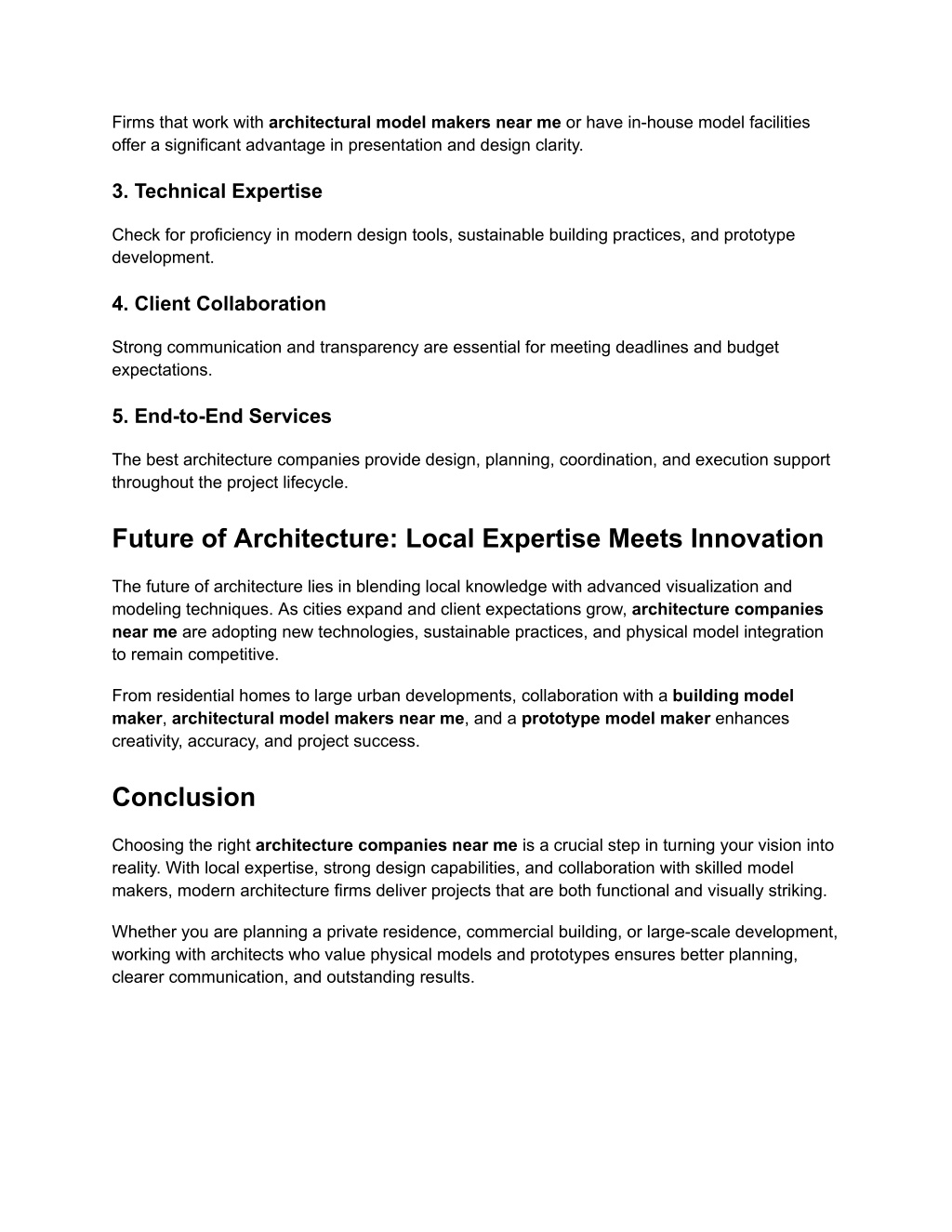PPT - Why Architecture Companies Near Me Work Closely with Model Makers ...