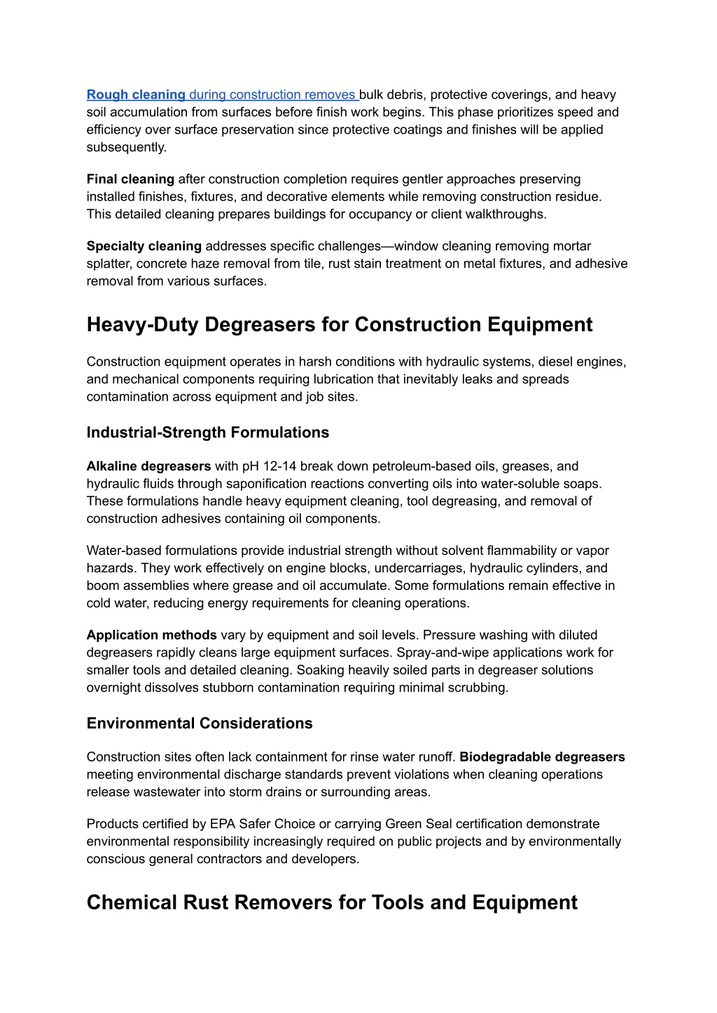 PPT - Best Construction Site Cleaning Solutions for Builders in 2025 ...
