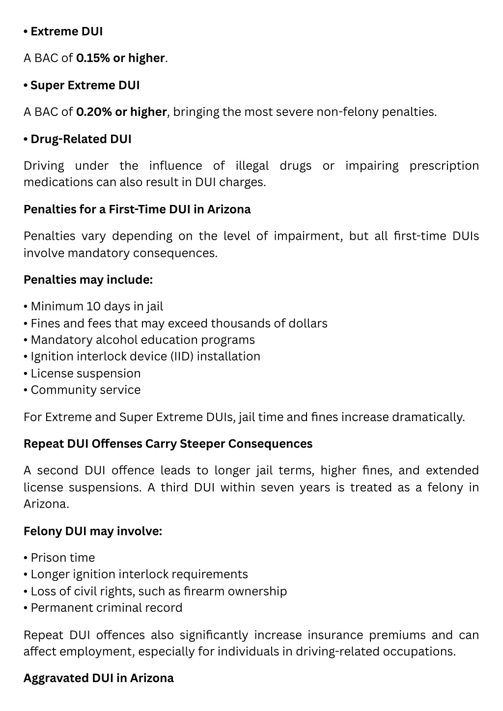 PPT - Understanding Arizona DUI Laws A Complete Guide for Every Driver ...