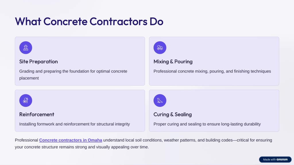PPT - Leading Concrete Contractors in Omaha, NE PowerPoint Presentation ...