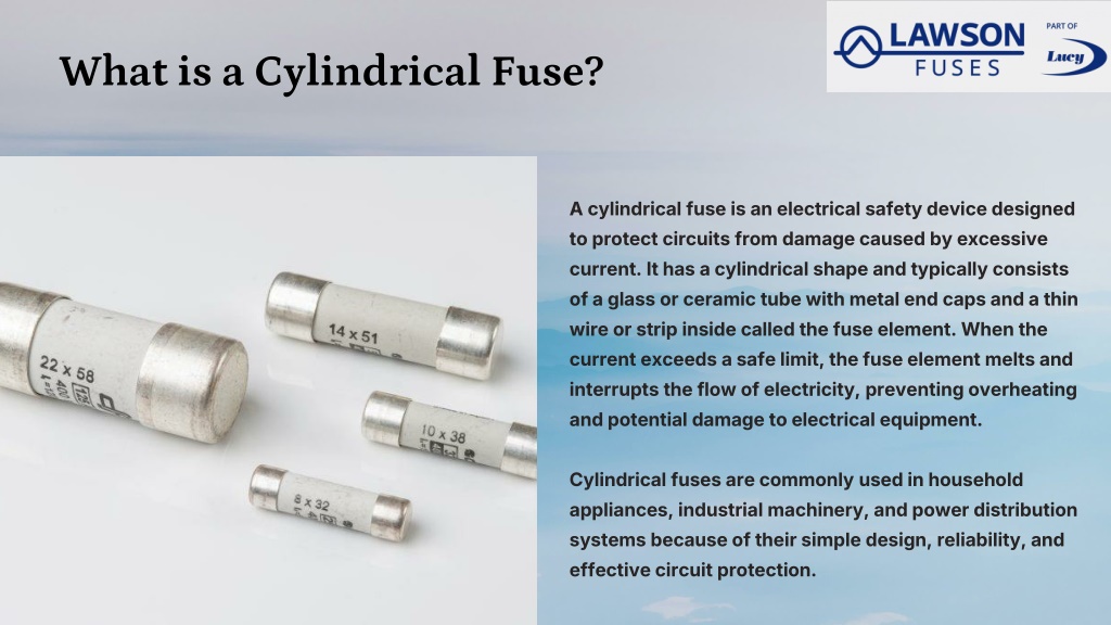 PPT - Cylindrical Fuses in Electrical Circuit Protection PowerPoint ...