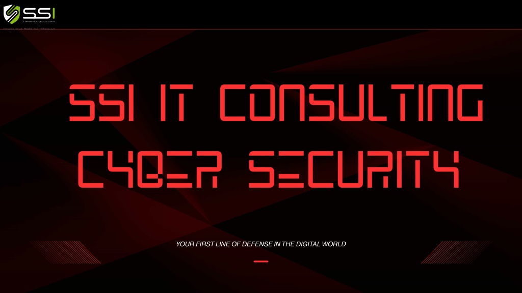 PPT - Best Cybersecurity Consulting Firms in Switzerland The SSI IT ...