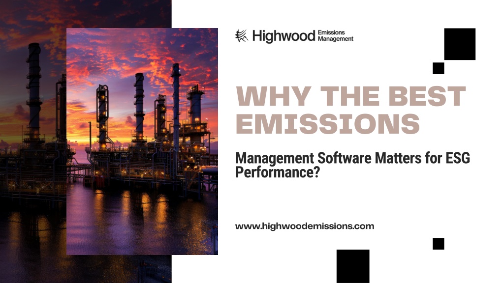 PPT - Why the Best Emissions Management Software Matters for ESG ...