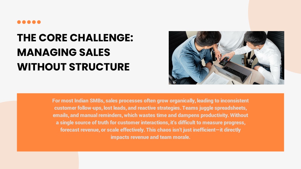 PPT - Why Sales CRM are Game Changers for Indian SMBs? PowerPoint ...