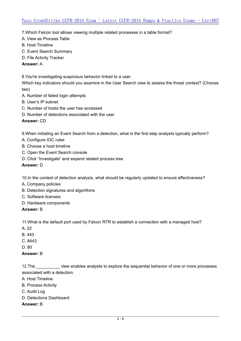PPT - CrowdStrike Certified Falcon Responder CCFR-201b Practice Test ...