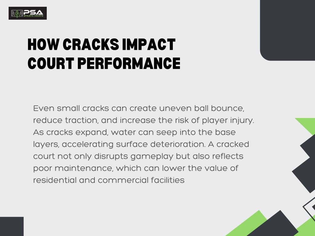 PPT - Tennis Court Repair -Expert Tips to Fix Cracks PowerPoint ...