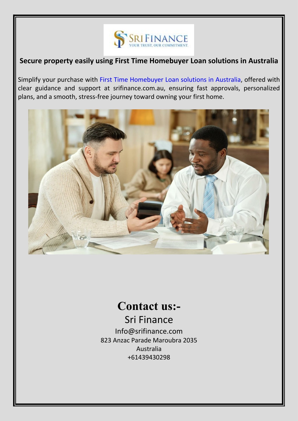PPT - Secure property easily using First Time Homebuyer Loan solutions ...