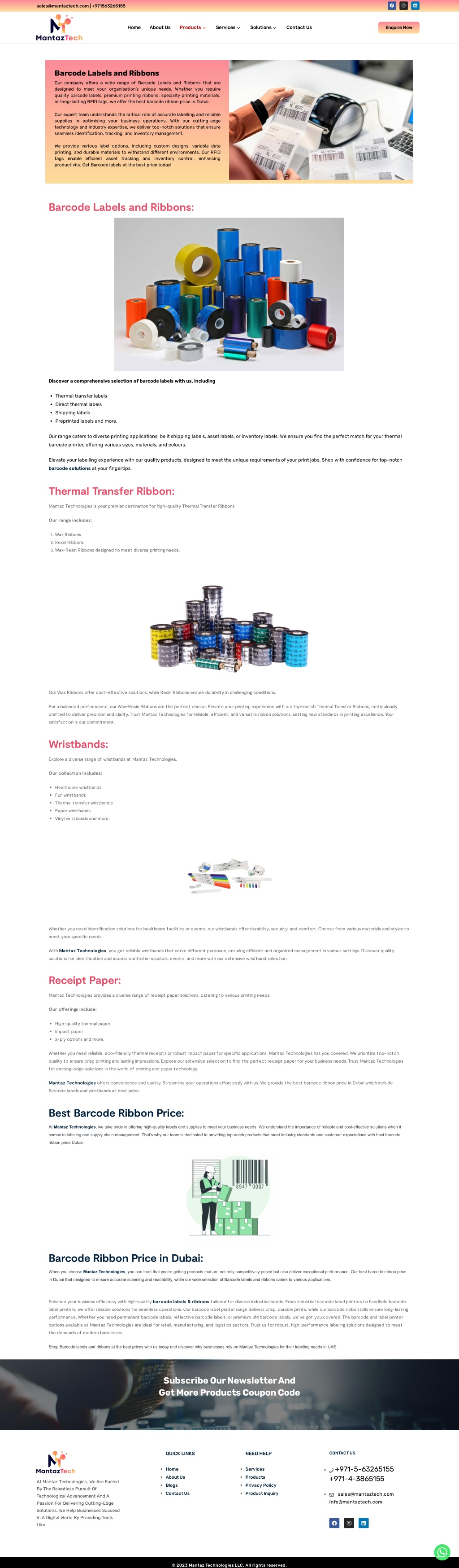 PPT - Looking for High-Quality Barcode Labels and Ribbons at the Best ...