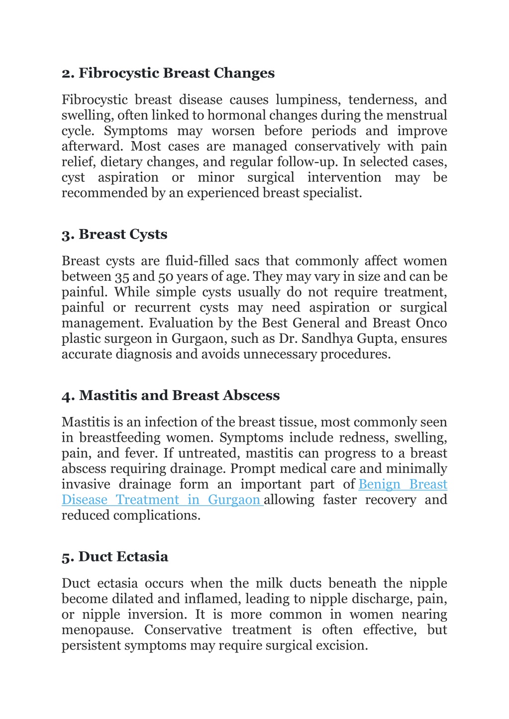 PPT - Common Types of Benign Breast Diseases PowerPoint Presentation ...