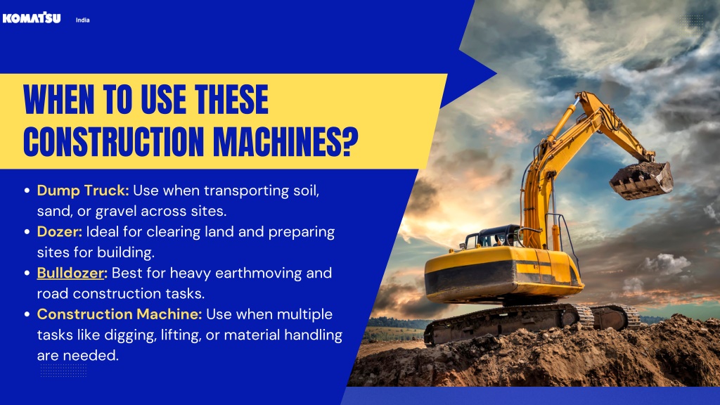 PPT - Komatsu India Strong Construction Machines PowerPoint ...