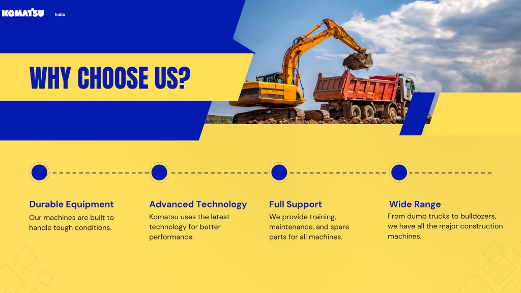PPT - Komatsu India Strong Construction Machines PowerPoint ...