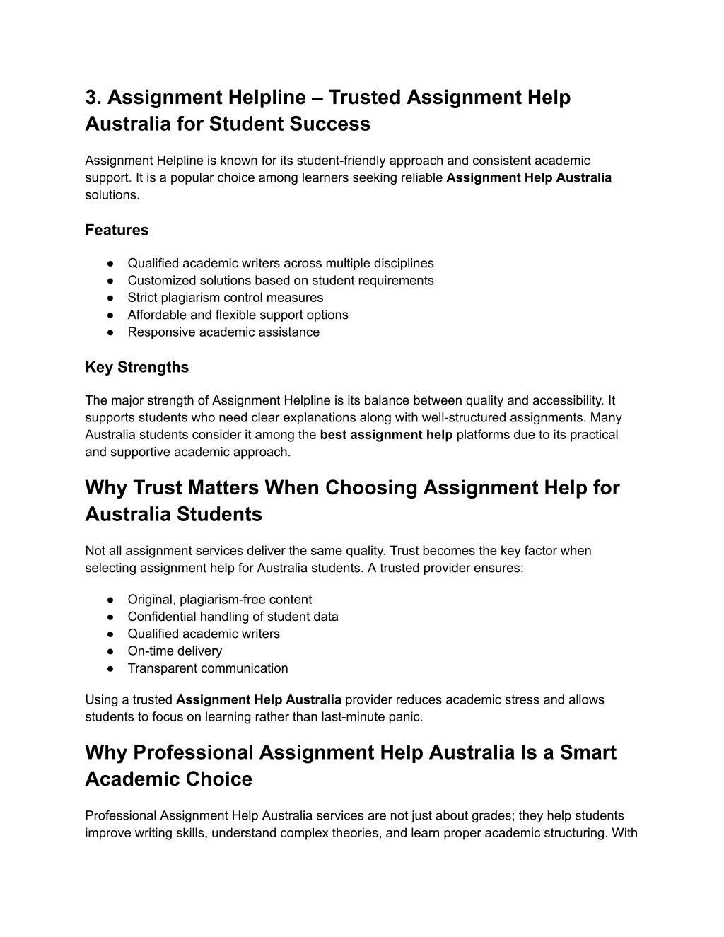 PPT - Which Are the Top 3 Trusted Assignment Help Australia Providers ...