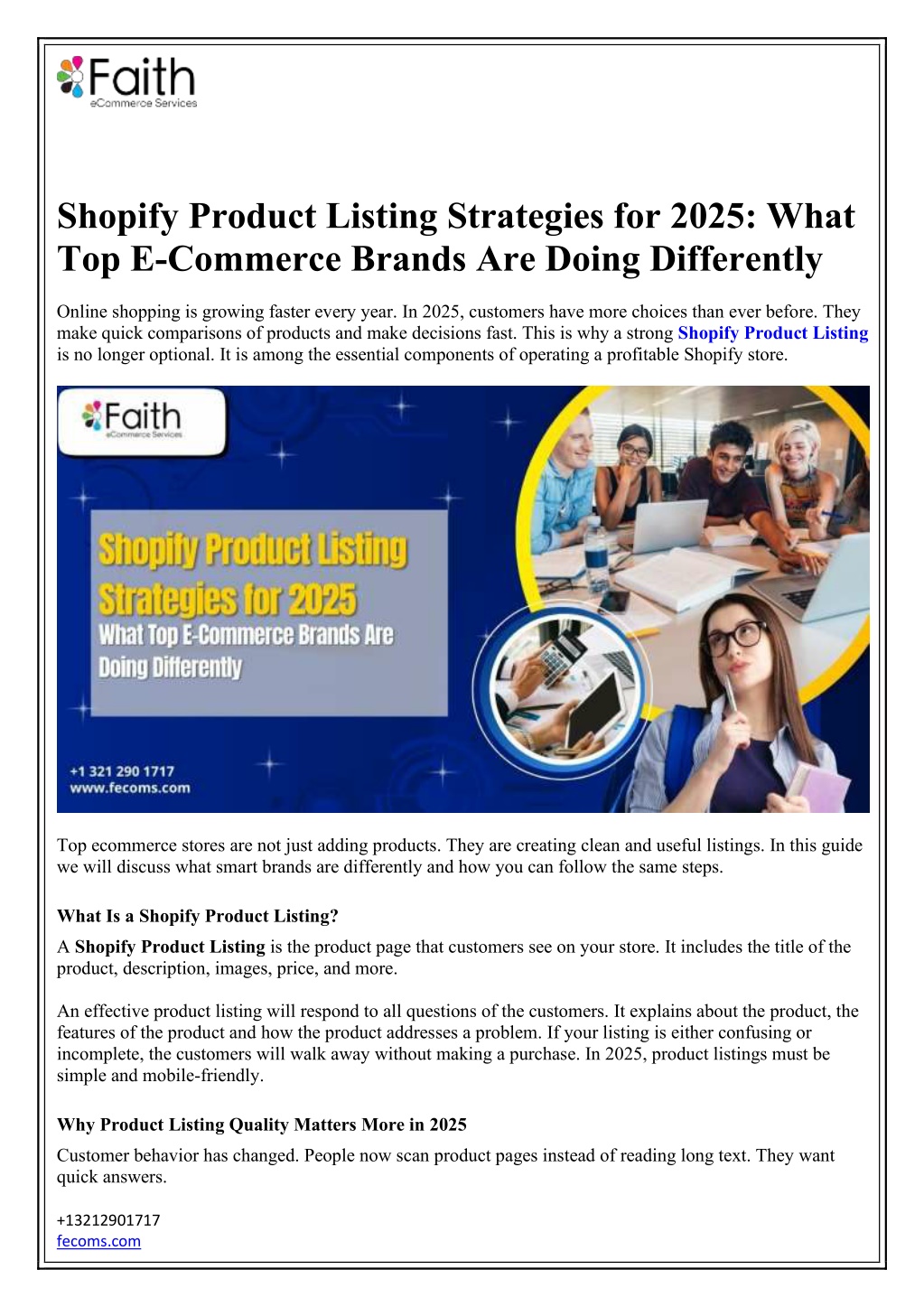 PPT - Shopify Product Listing Strategies for 2025 – Simple Guide ...