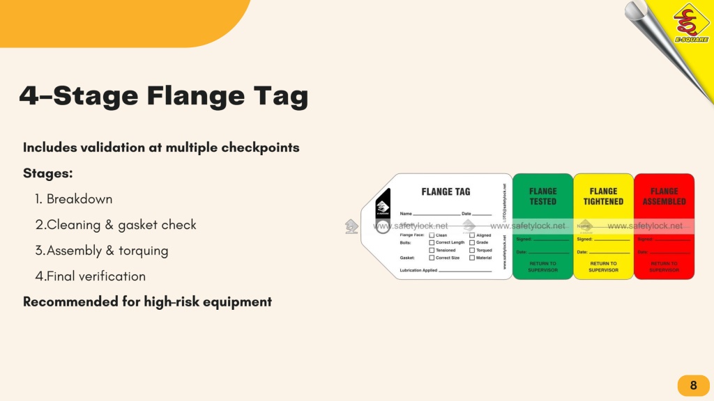 PPT - Flange Tags - Smart Solutions for Safe Valve & Pipeline ...