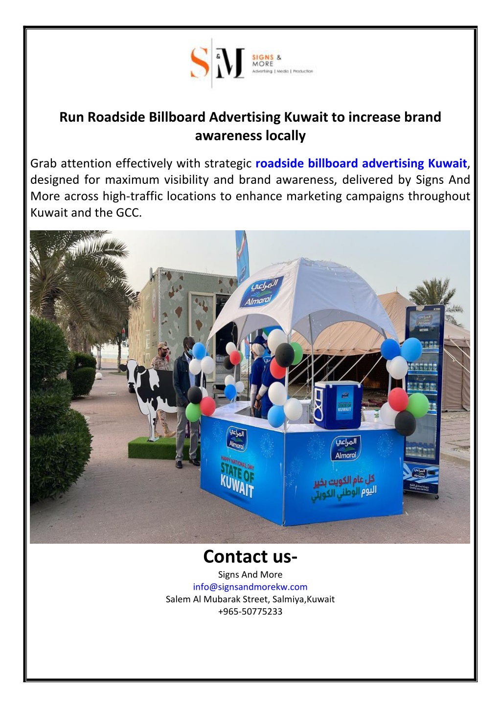 PPT - Run Roadside Billboard Advertising Kuwait to increase brand ...