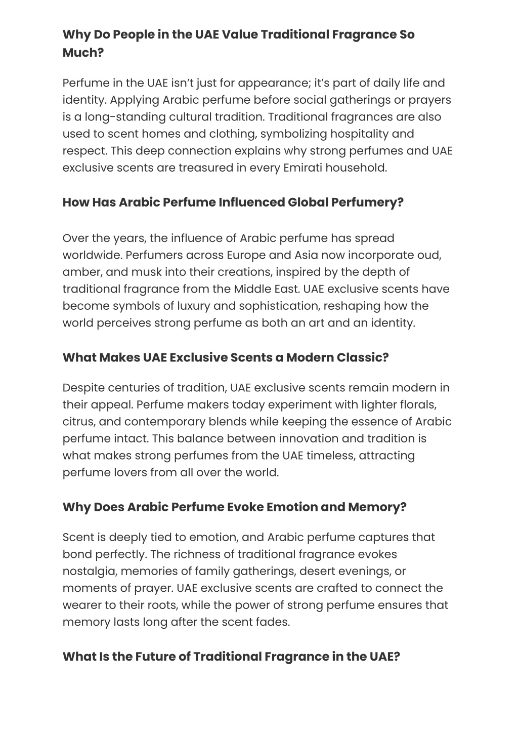 PPT - Arabic Perfume and UAE Exclusive Scents: A Journey Through ...