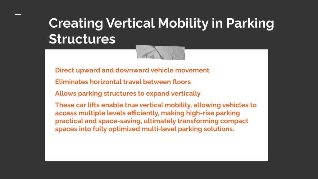 PPT - How Automotive Car Lifts Support High-Density Parking and ...