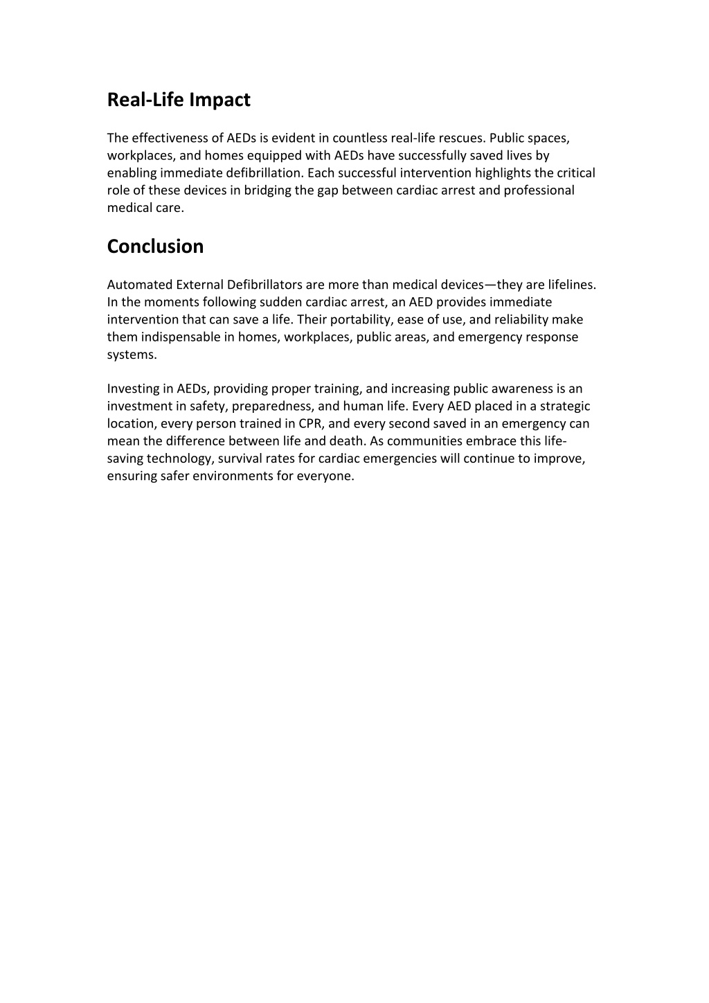 PPT - Defibrillator AED Life-Saving Technology for Cardiac Emergencies ...