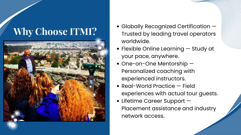 PPT - Tour Guide Certification - International Tour Management ...