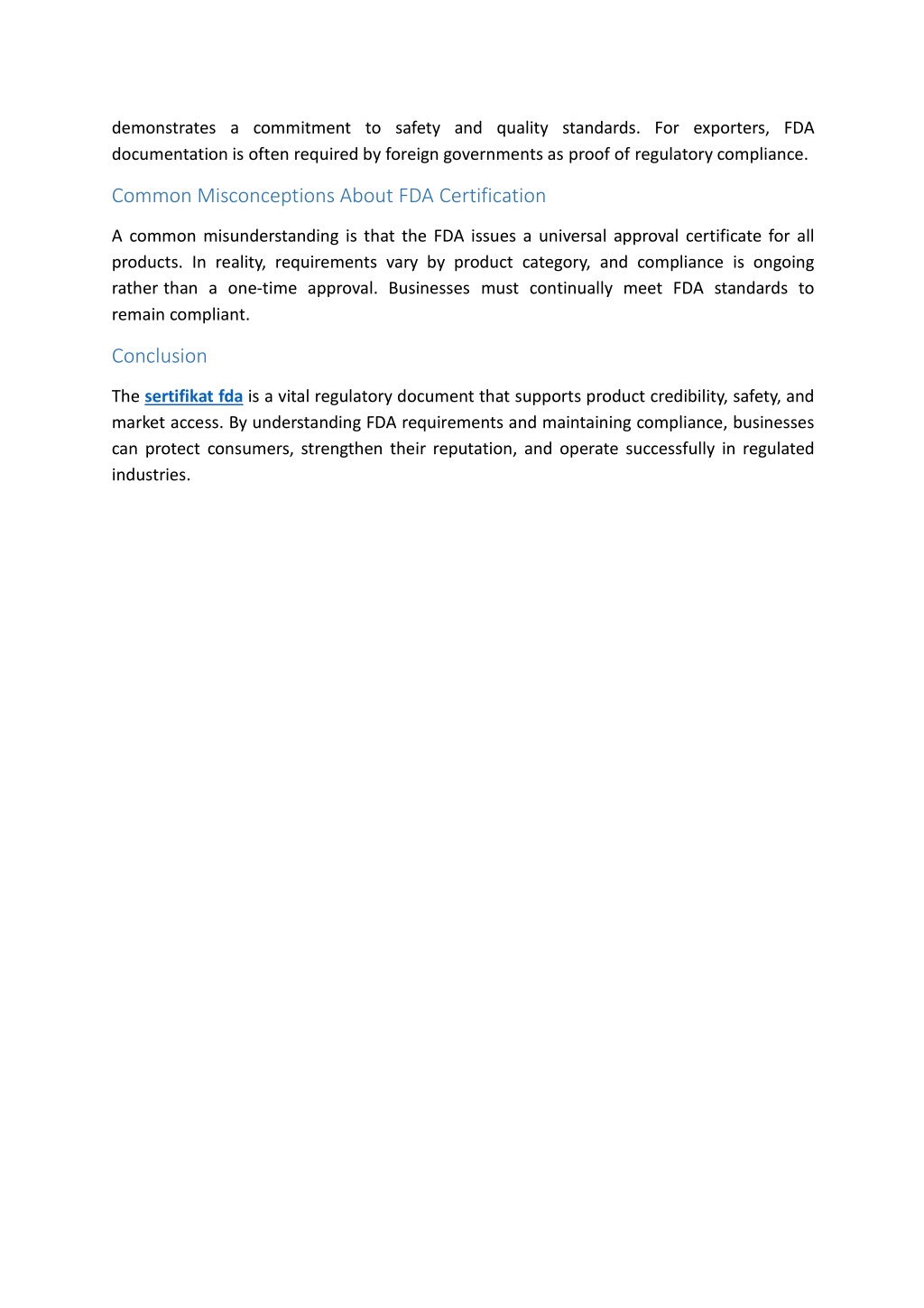 PPT - sertifikat fda Ensuring Product Safety Compliance Regulatory ...