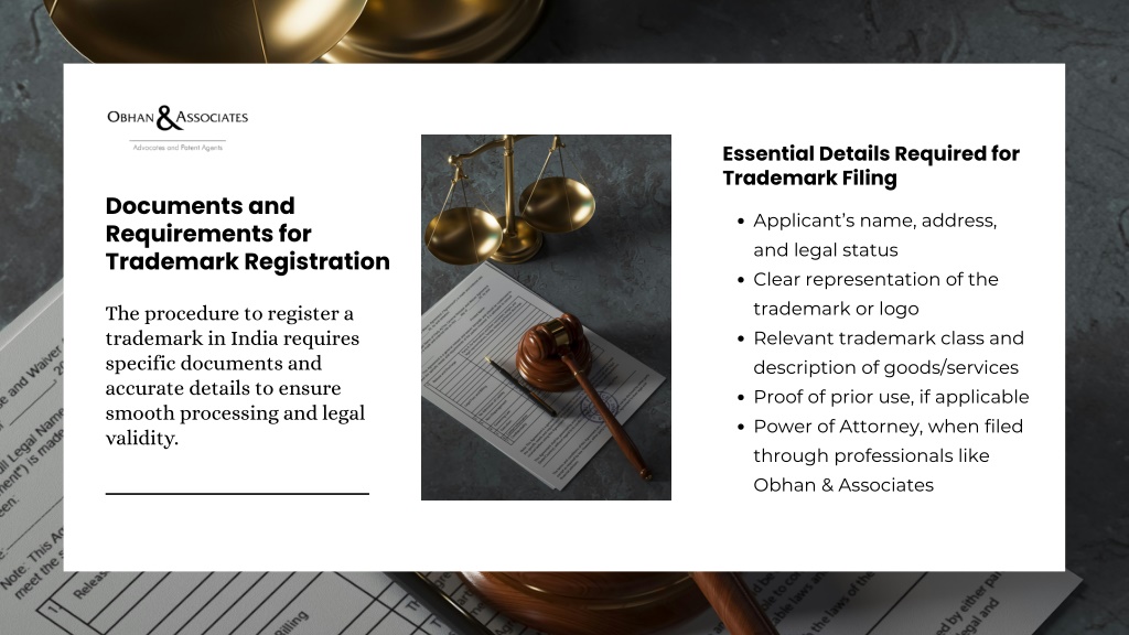 PPT - Understanding the Procedure to Register a Trademark in India ...