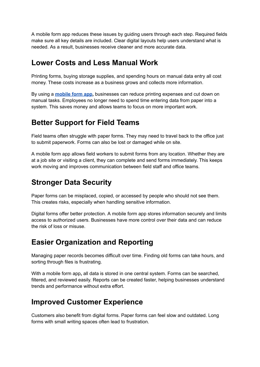 PPT - Why Businesses Are Moving Away From Paper Forms and Choosing a ...