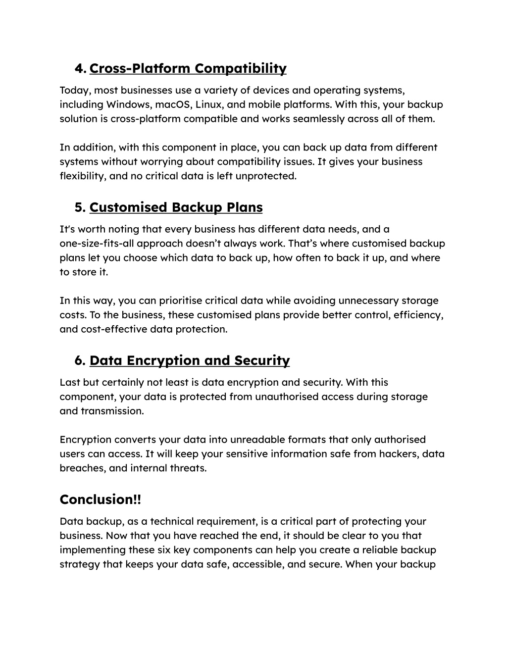 PPT - The 6 Key Components of Data Backup Every Business Should Know ...
