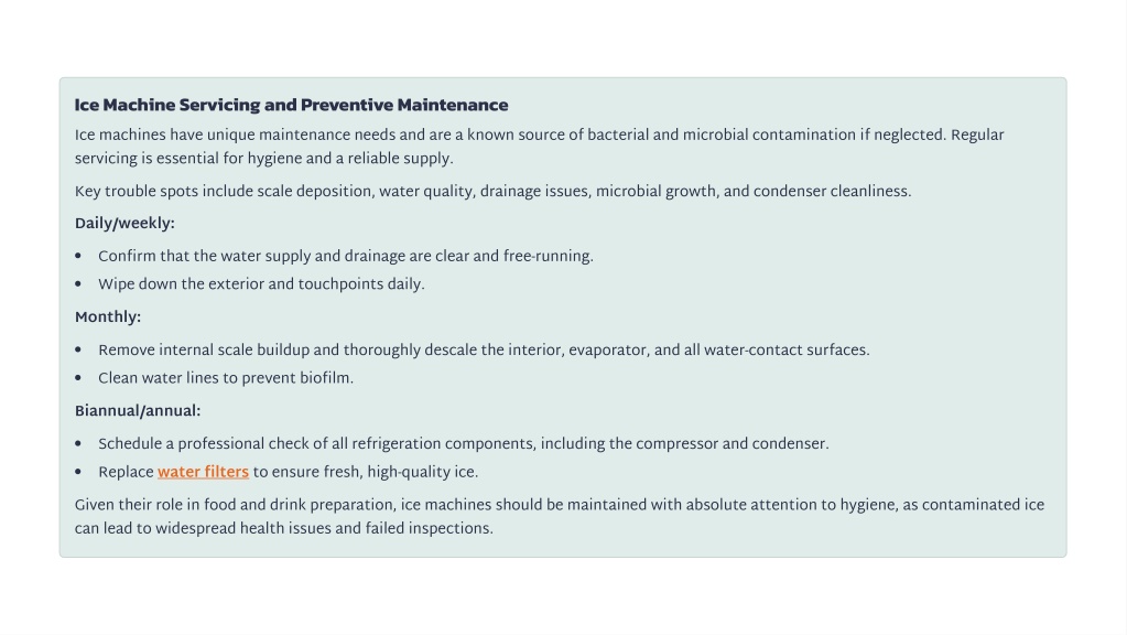 PPT - A Complete Guide to Servicing and Maintaining Commercial Catering ...