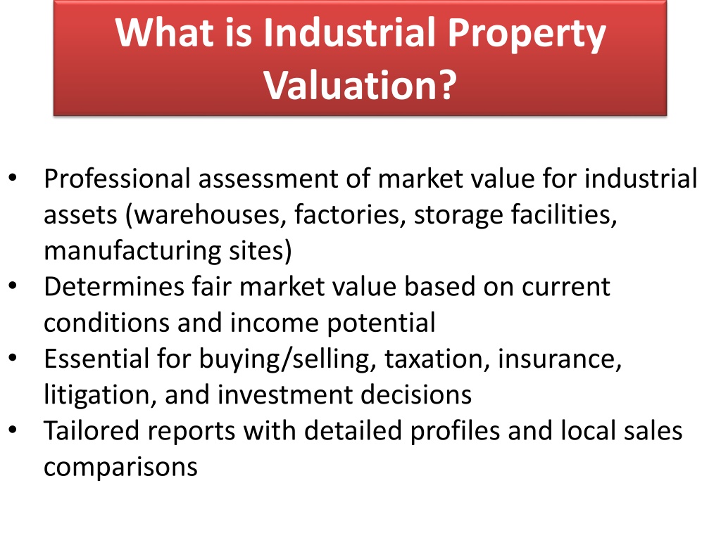PPT - Industrial Property Valuation Perth - Expert Guide PowerPoint ...