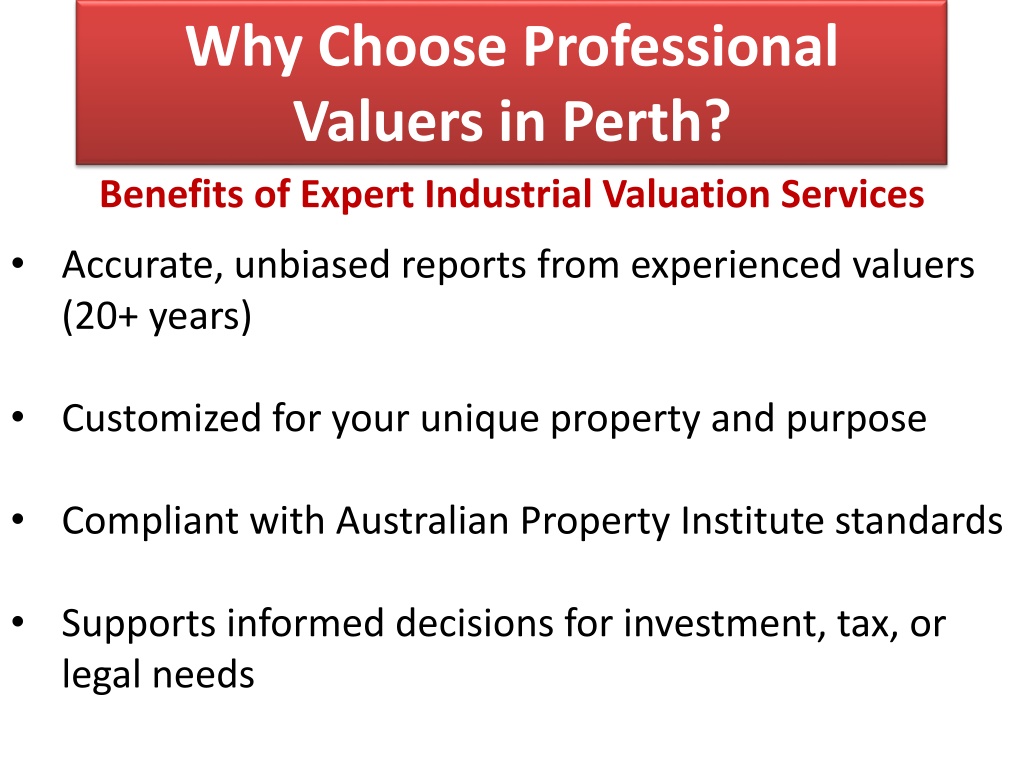 PPT - Industrial Property Valuation Perth - Expert Guide PowerPoint ...