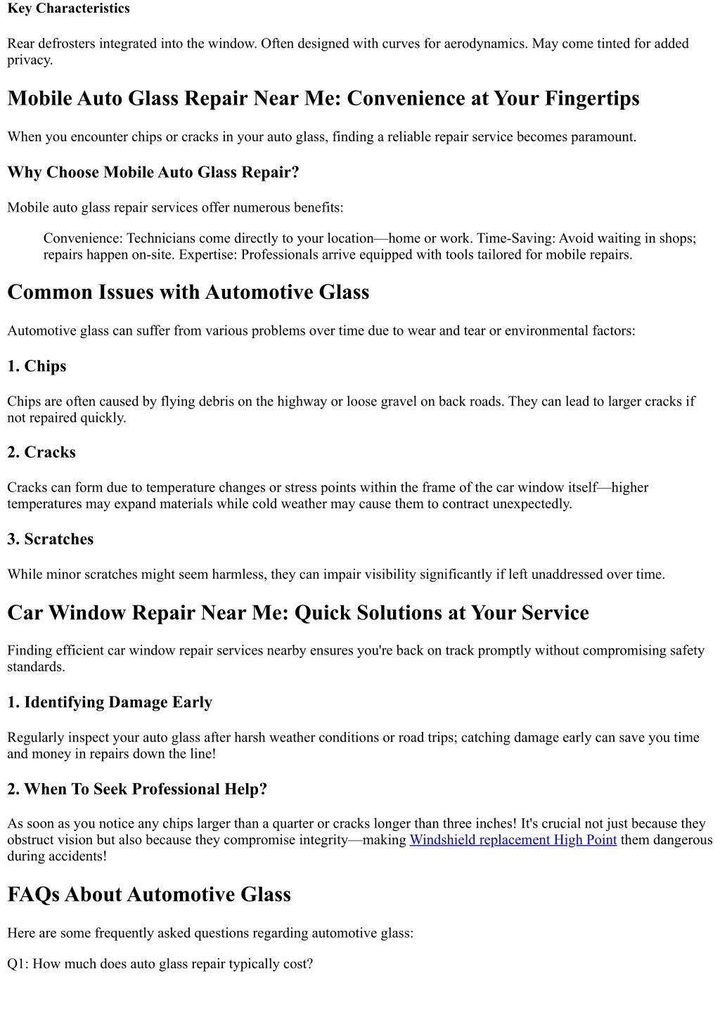 PPT - Understanding the Different Types of Automotive Glass PowerPoint ...