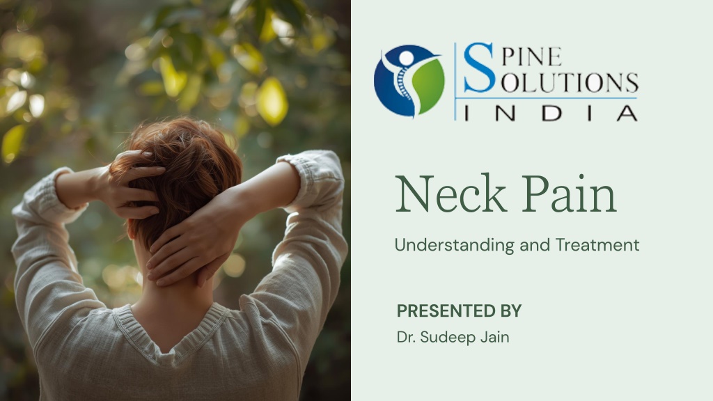 PPT - Best Neck Pain & Cervical Spine Treatment in Delhi India ...
